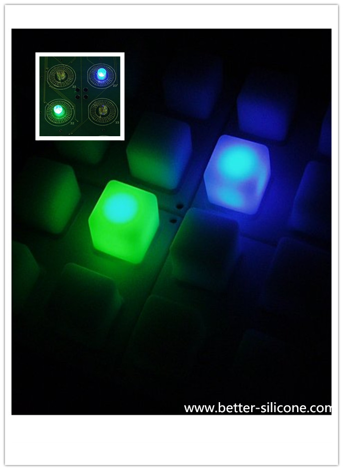 Silicone Rubber 4X4 LED Music Button Pad from China manufacturer ...