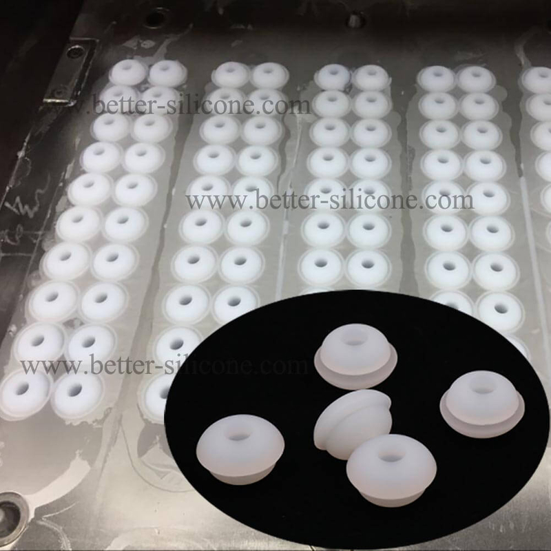 Silicone Rubber Compression Molding for Grommet from China manufacturer ...